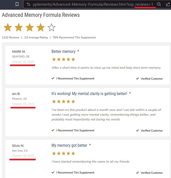 Advanced Memory Formula Reviews - Does it Work?